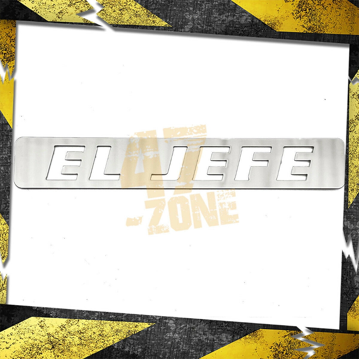 Cobra-Tek El Jefe Phrase 3D Car Emblem Badge Decal Sticker | Universal ...