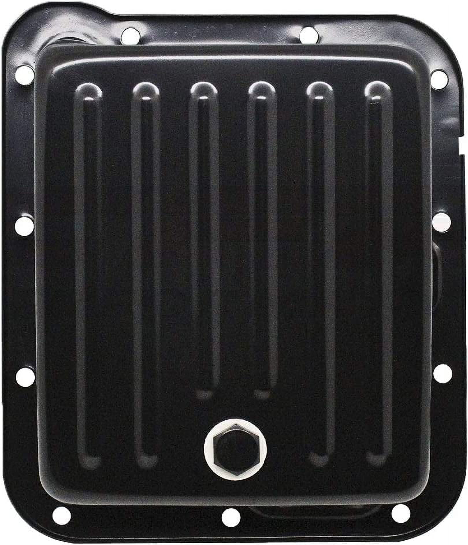 Cobra-Tek Fits C4 Steel Transmission Pan (Pan Fill Style) Black ...