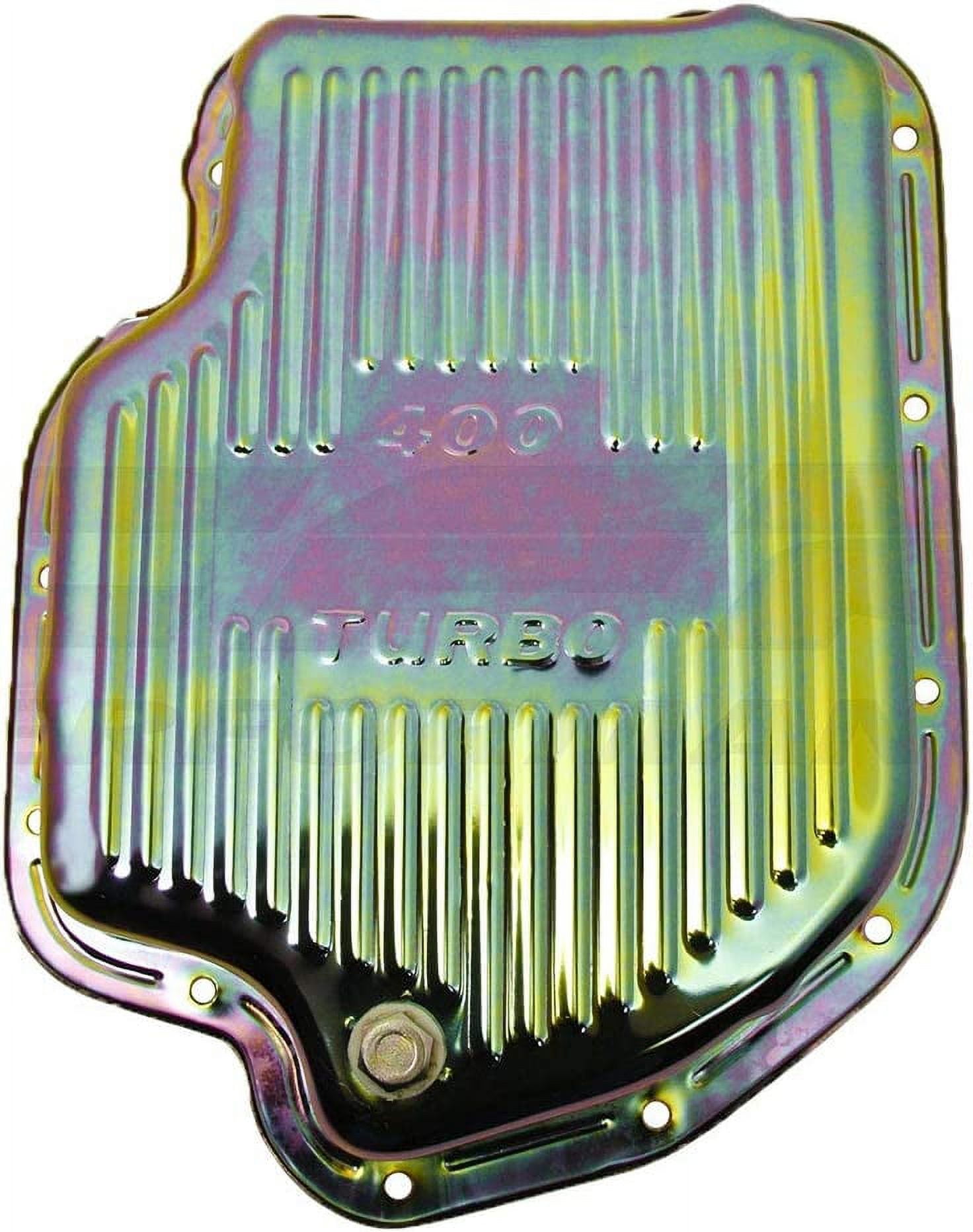 Cobra-Tek Fits Chevy GM Turbo Th-400 Steel Transmission Pan (Deep Sump ...