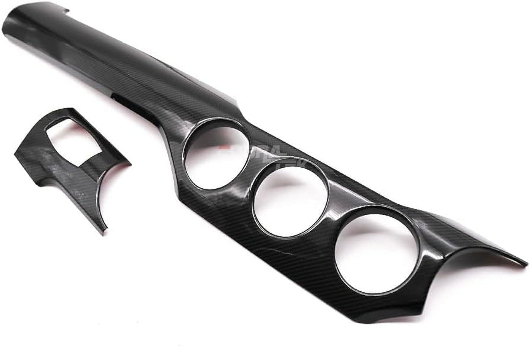 Cobra-Tek Real Dry Carbon Fiber Dashboard kit Compatible with Mustang ...