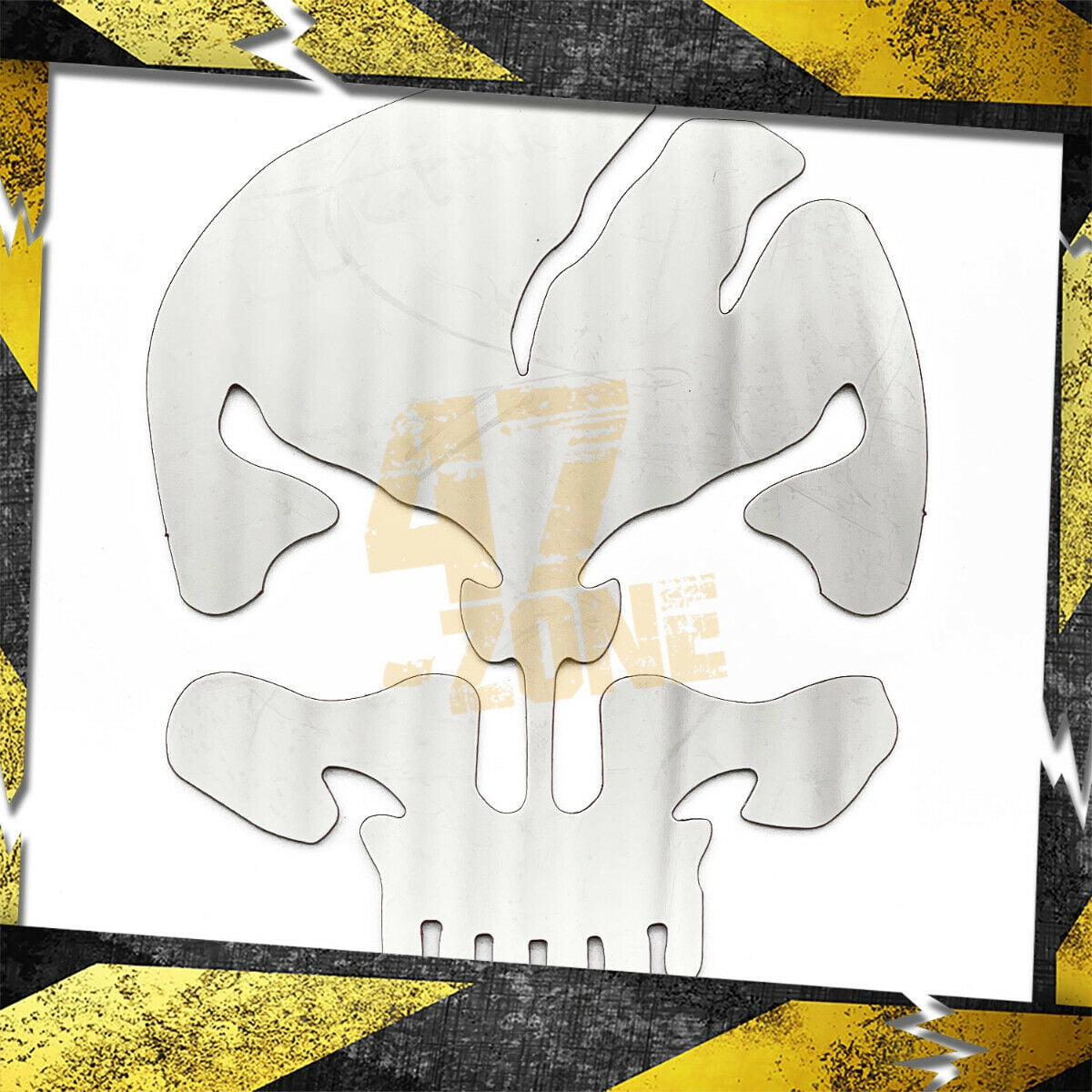 Cobra-Tek Scar Skull 3D Car Emblem Badge Decal Sticker | Universal ...