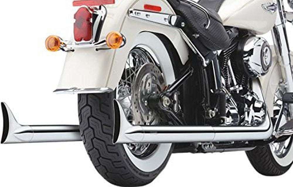 Cobra True Duals Chrome Fishtail Exhaust System (6989) - Walmart.com