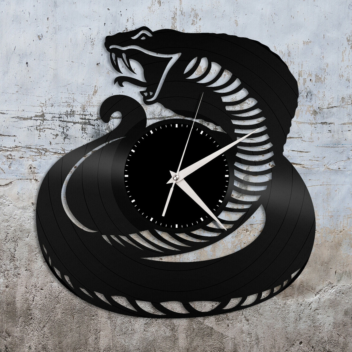 Cobra Vinyl Wall Clock Record Famous Animal Lovers Best Gift Office ...