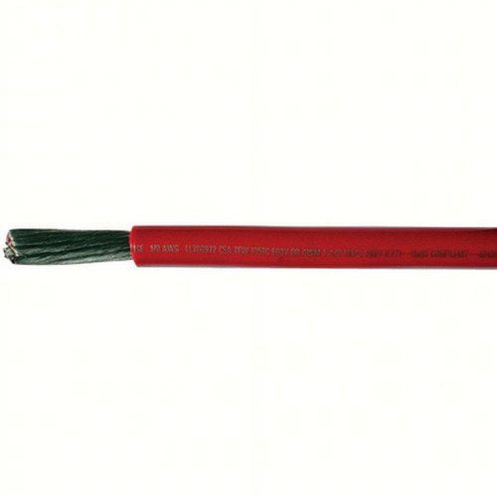 Cobra Wire Tinned Copper Battery Cable 25 1/0 AWG Red A2110T01025FT ...