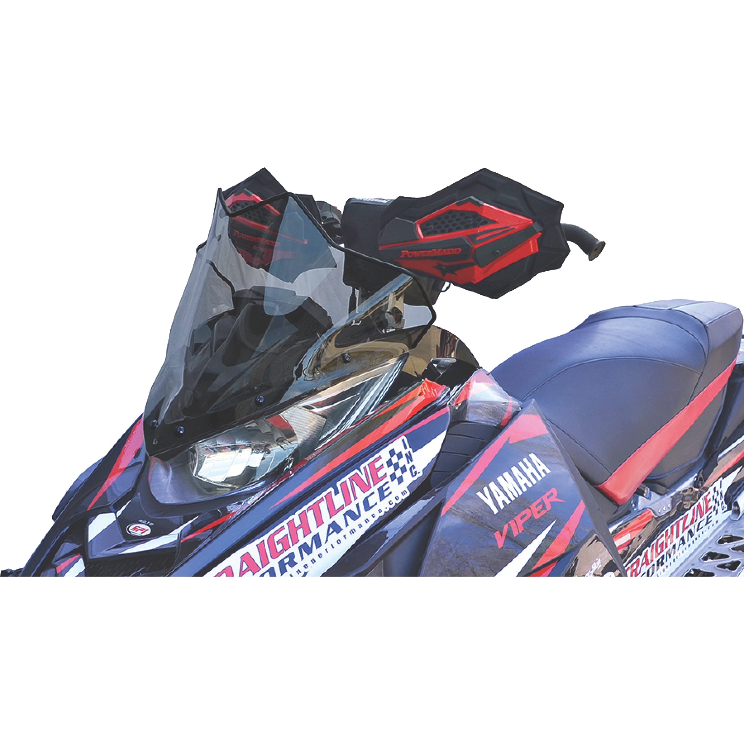 Cobra by PowerMadd 14521 Low 14" Tinted Windshield For Yamaha SR Viper ...