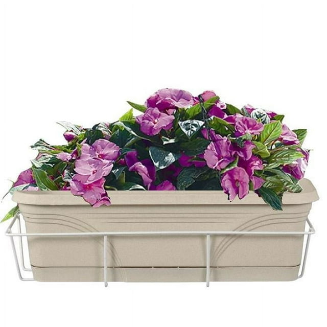 CobraCo F2426-W 24 in. Basic Adjustable Flower Box Holder - White ...