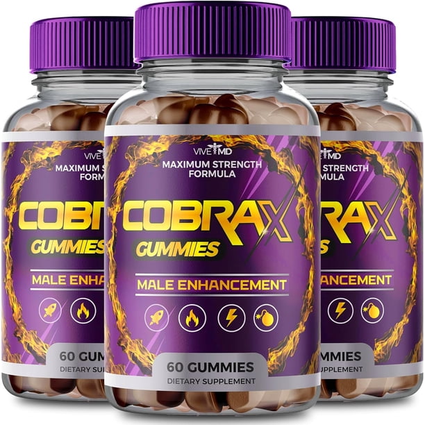 CobraX Gummies for Men - Official - Cobra X Advanced Formula ...