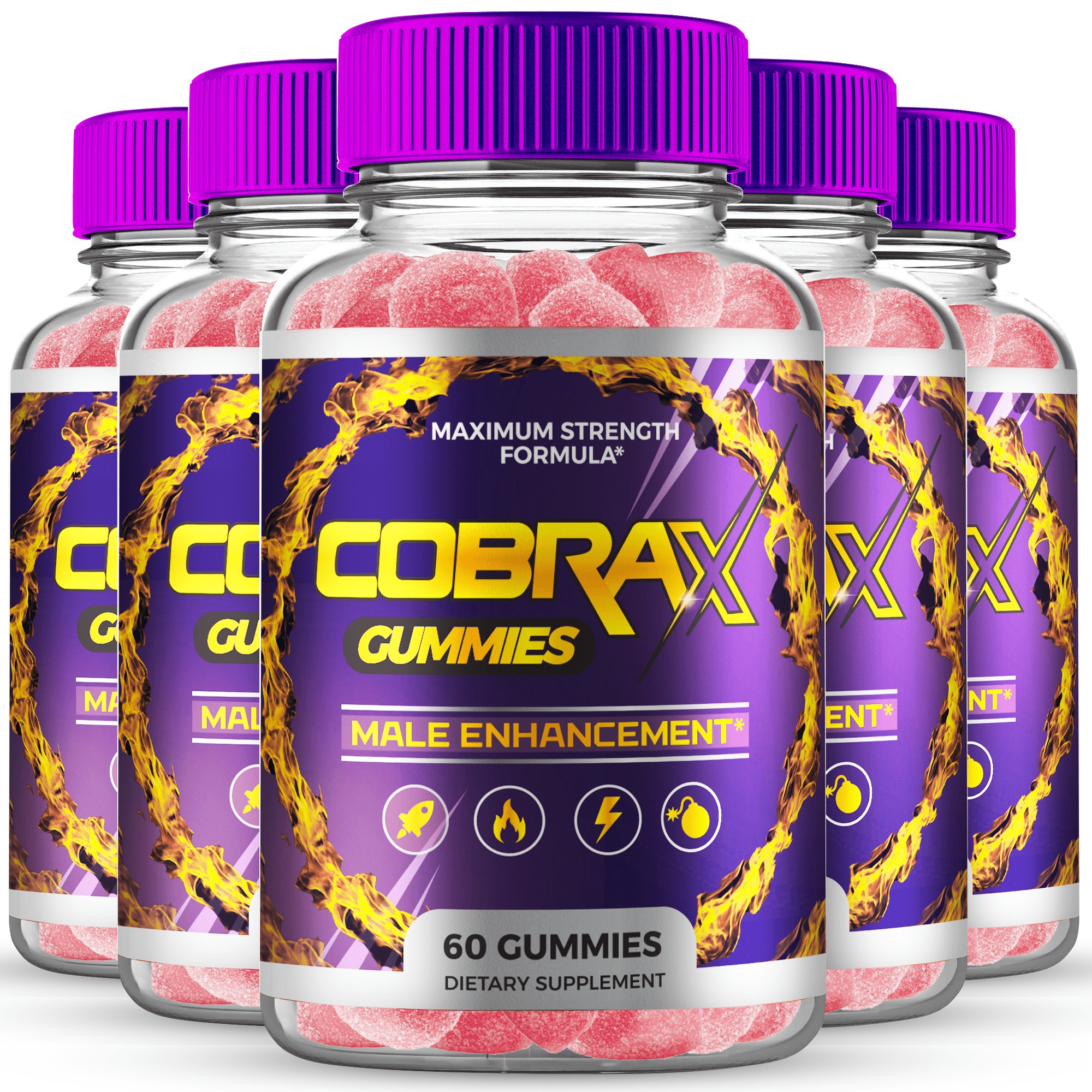 CobraX Gummies for Men - Official - Cobra X Advanced Formula Performance Gummy Maximum Strength ...