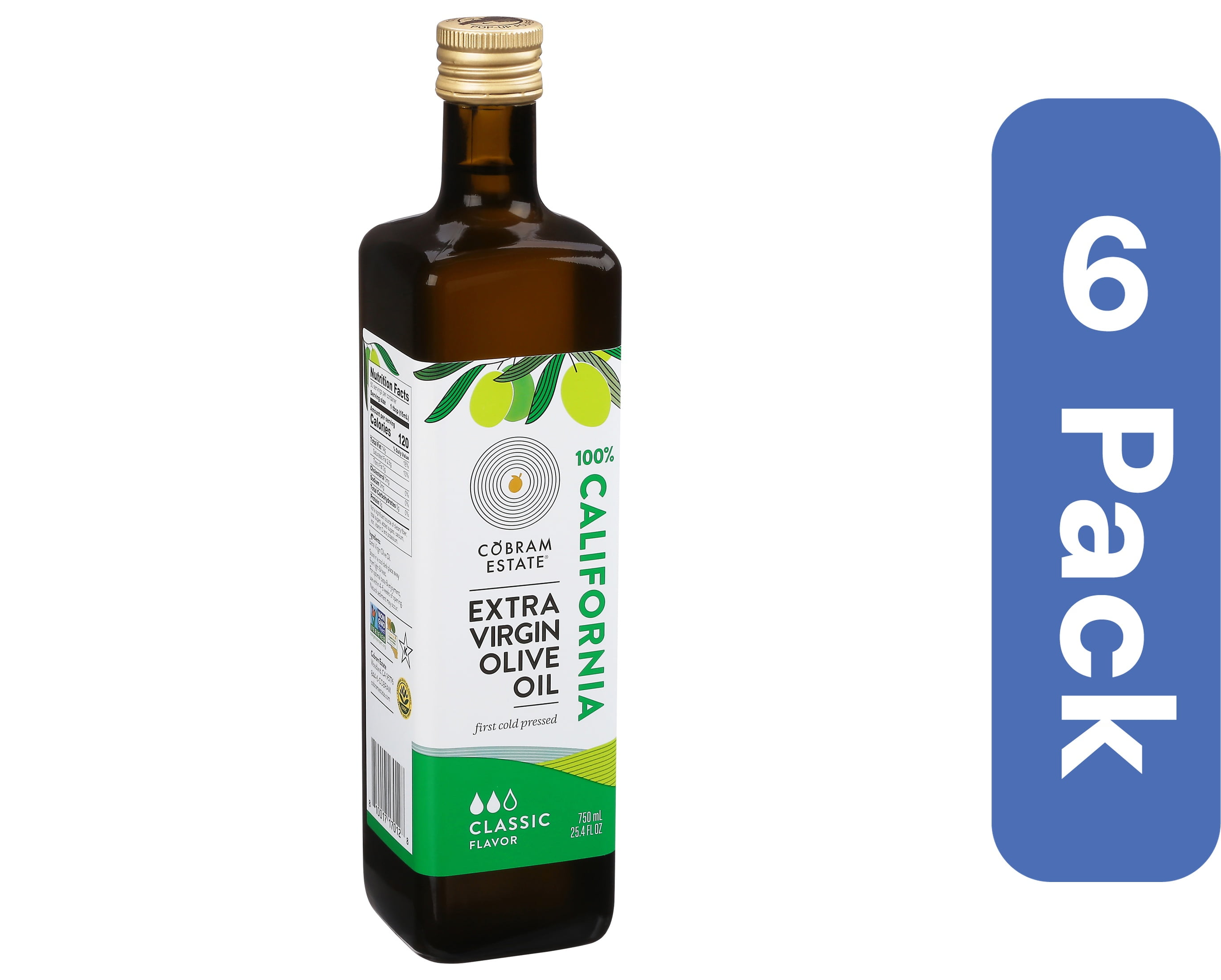 Cobram Estate Classic California Essential EVOO 750 ml (Pack Of 6 ...