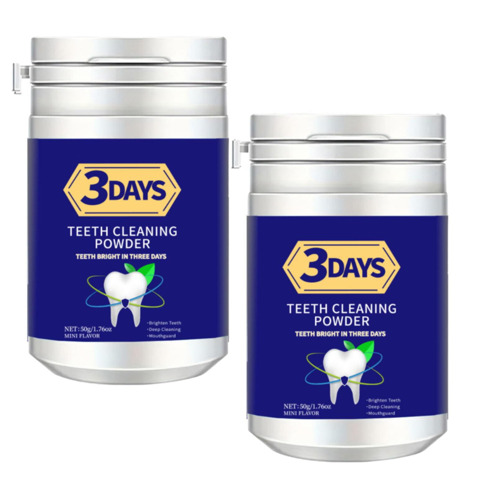 Cobrcref Teeth Powder 3 Days Tooth Powder Tooth Cleaning Powder Purple ...