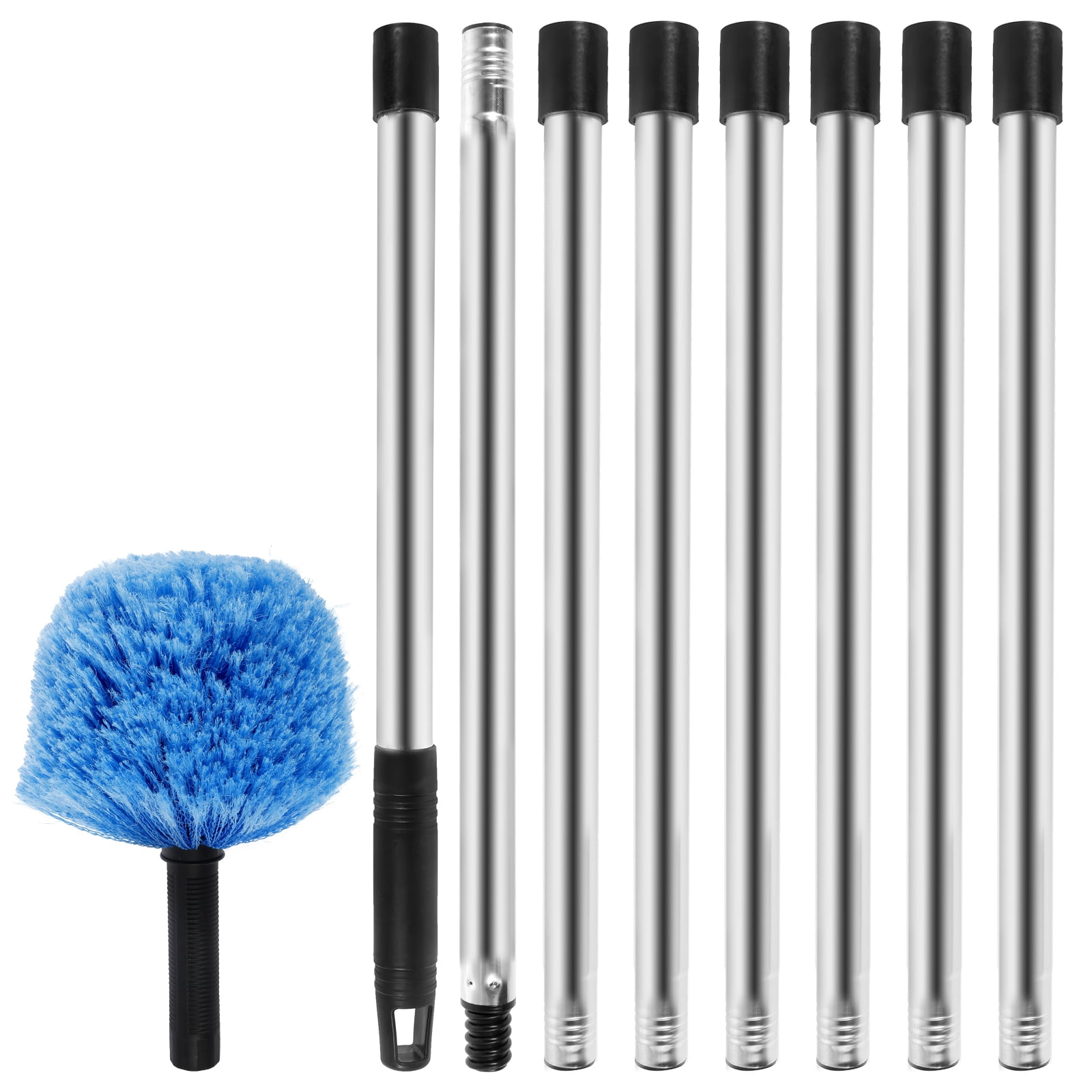 Cobweb Duster with Extension Pole Extendable Fan Cleaner Duster ...