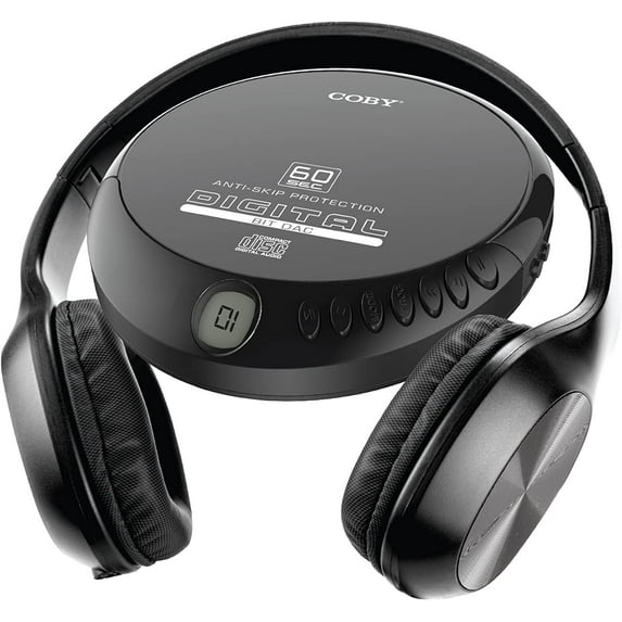Free Shipping! Coby Portable CD Player with Headphones | 60-Sec Anti ...