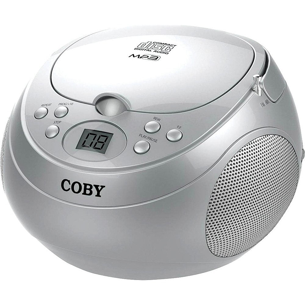 Coby Portable Cd Player & Digital AM/FM Radio Tuner Mega Bass Reflex ...