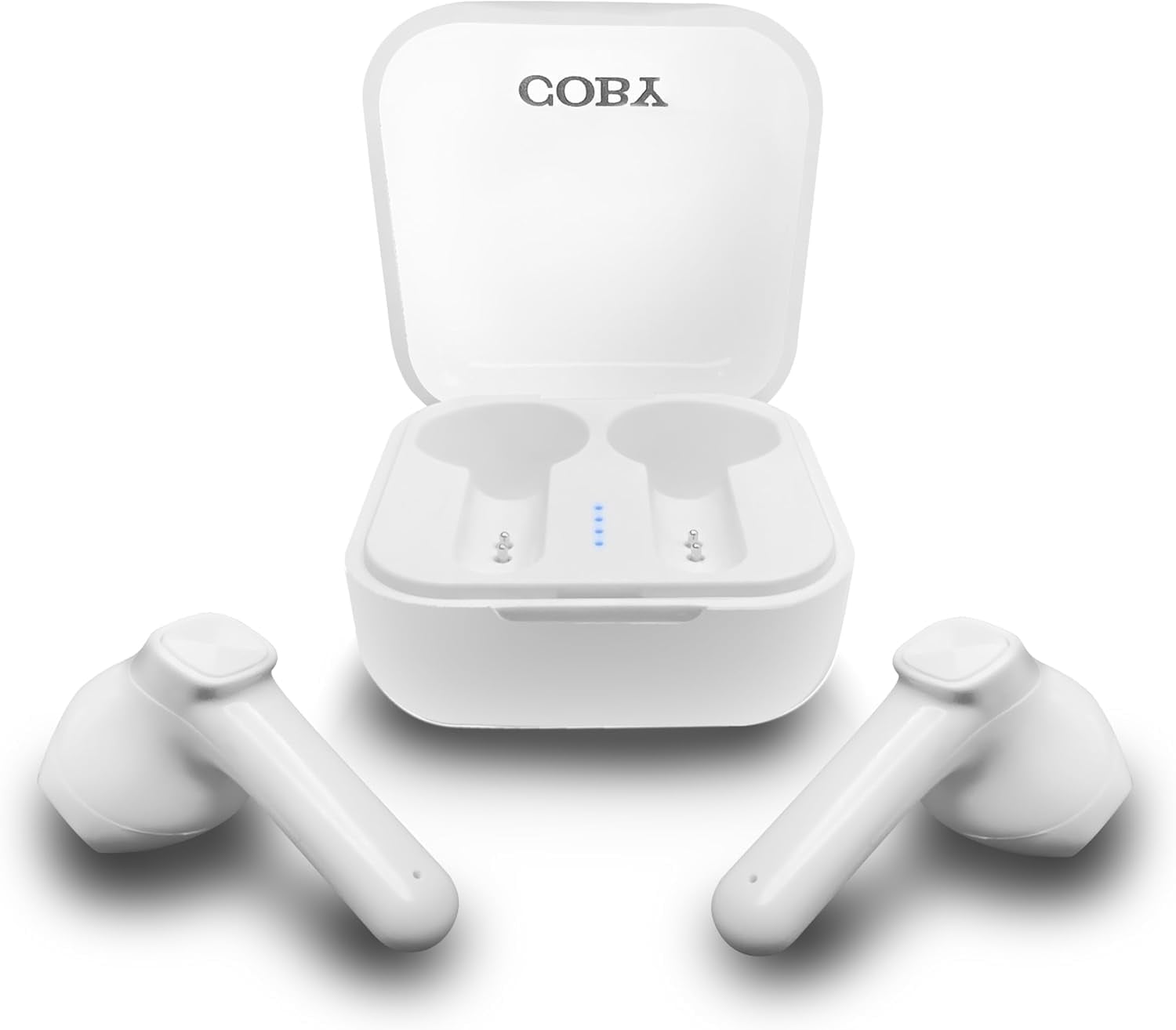 COBY Sweat-Resistant True Wireless Earbuds, Noise-Isolating Bluetooth ...
