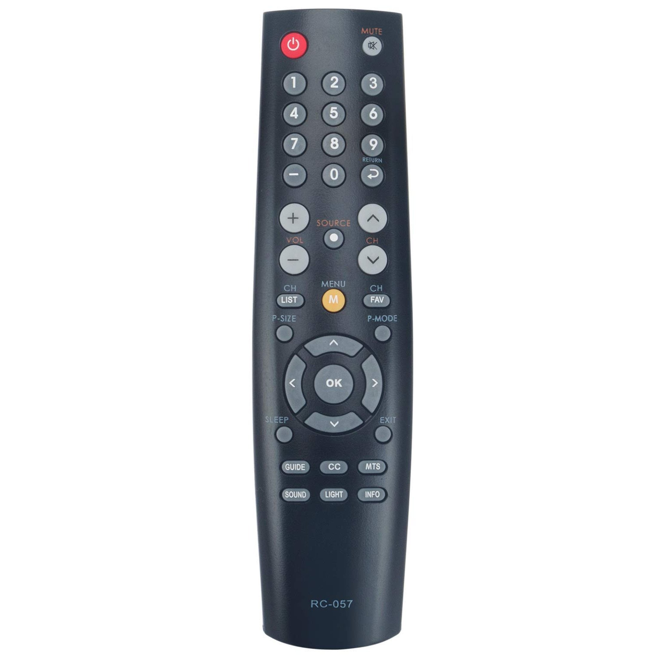 Coby TV Remote Control Replacement for Multiple Models RC057 - Walmart.com