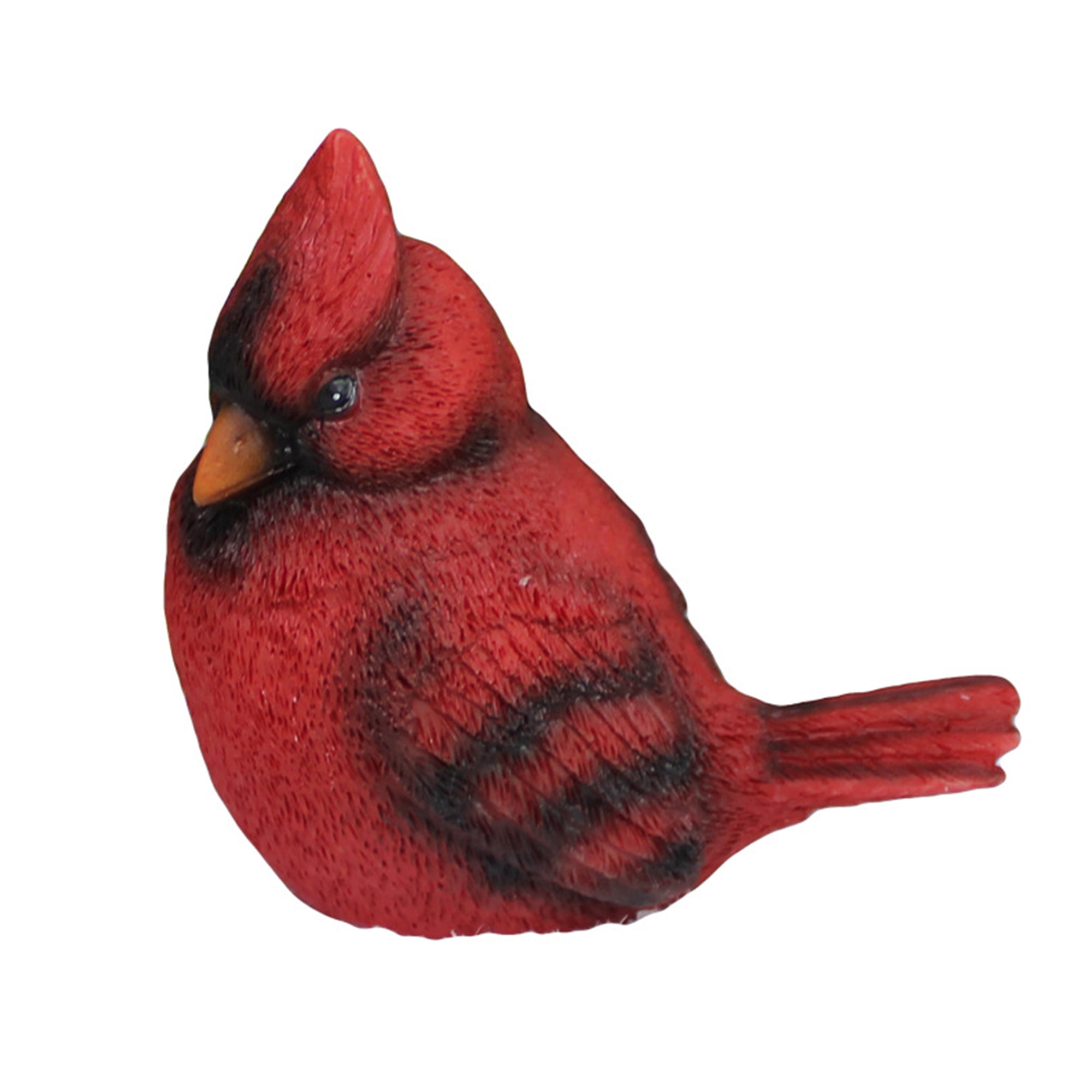 CocMouse Christmas Table Decorations Realistic Red Bird Figurine ...