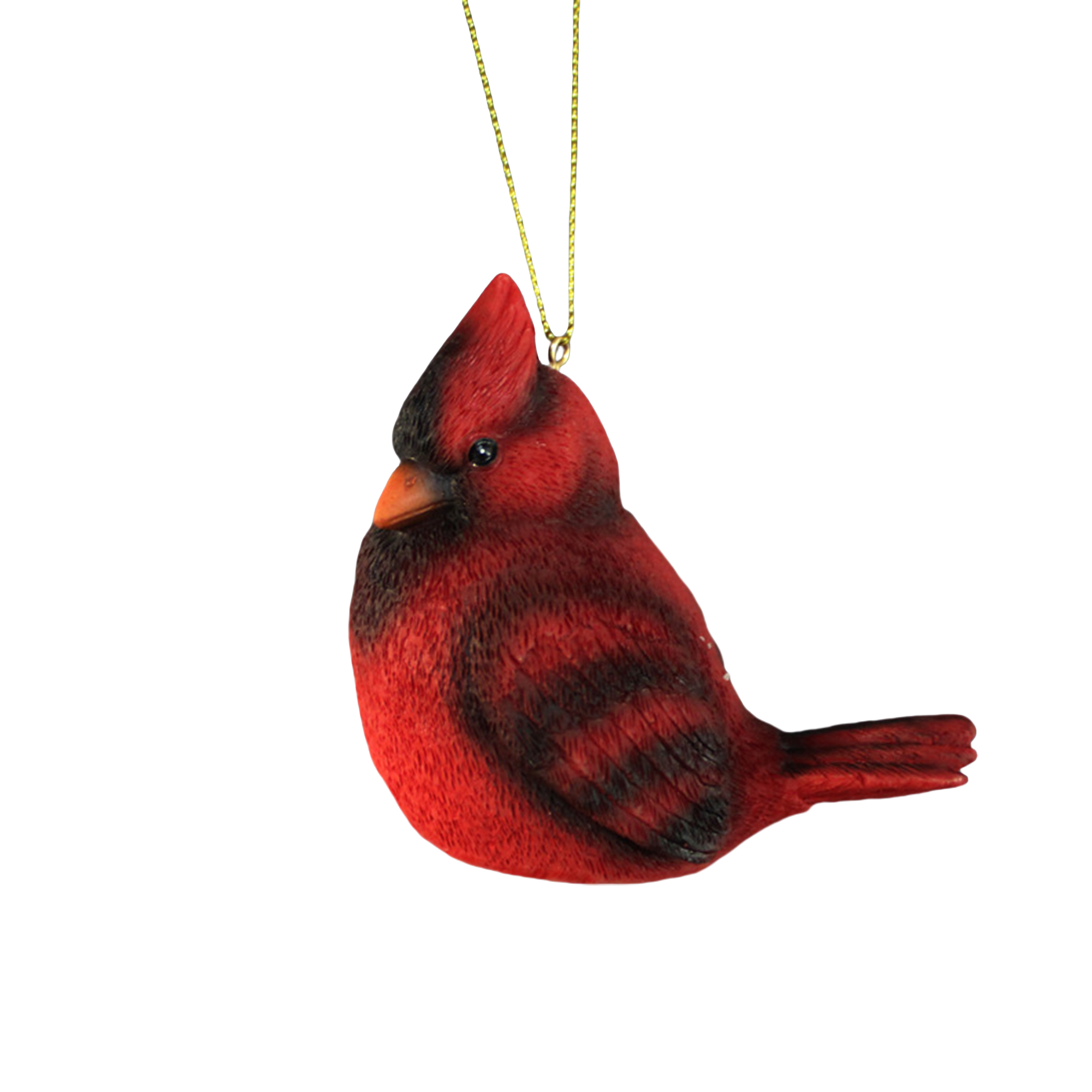 CocMouse Christmas Table Decorations Realistic Red Bird Figurine ...