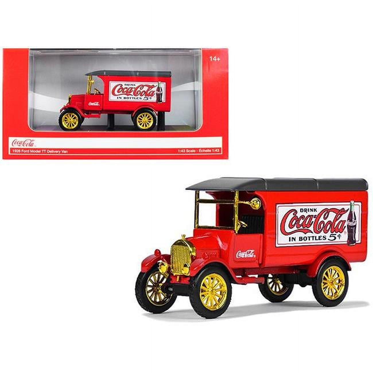 Coca-Cola 1/43 1926 Ford Model TT Delivery Van Collectible Toy Vehicle ...