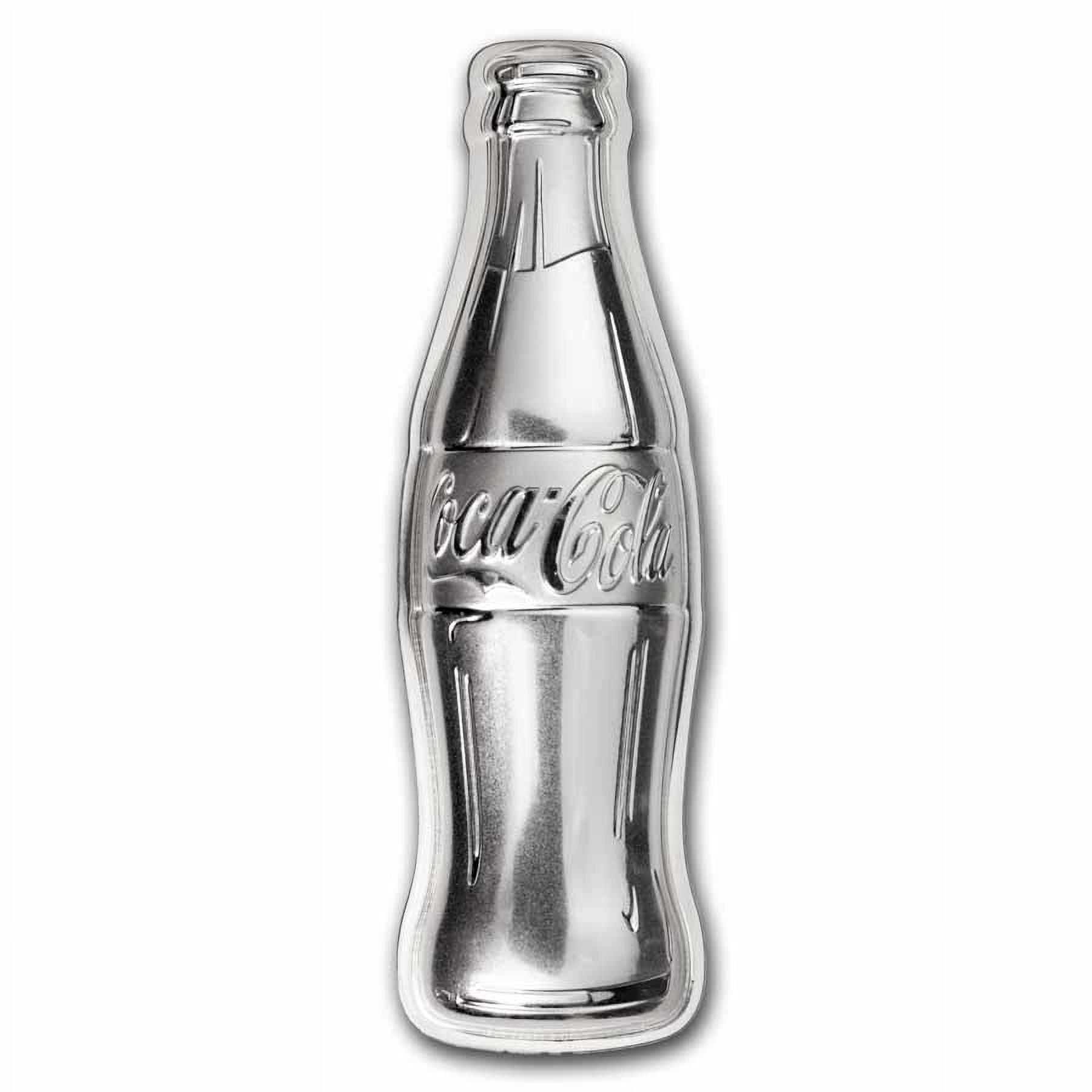 Coca-Cola® 1 oz Silver Shaped Bottle - Walmart.com