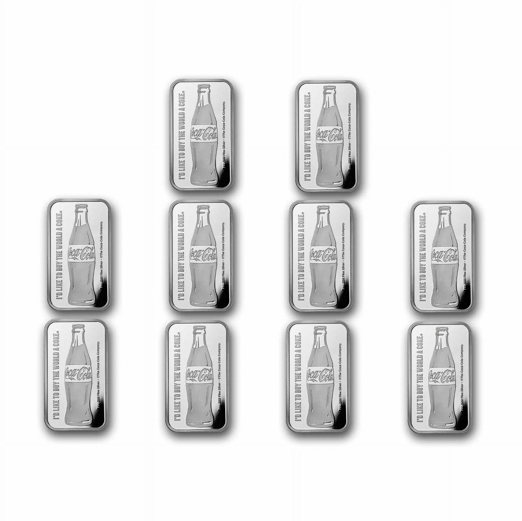 1 oz Silver Bar - APMEX (Lot of 10 Bars) - Walmart.com