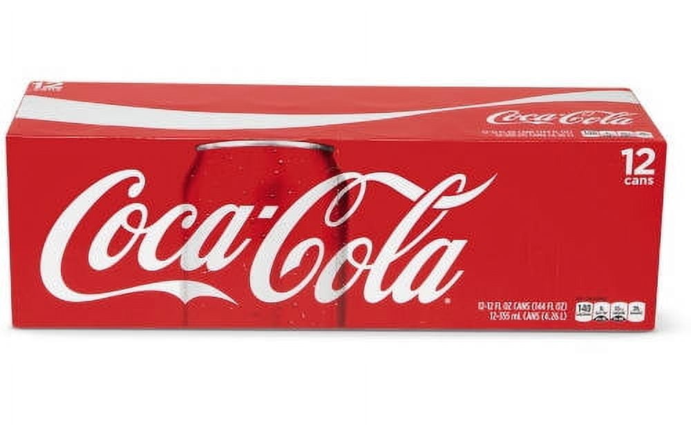 2PK - Coca-Cola Coca Cola, 12-Pack Soda Cans, 12 oz - Walmart.com