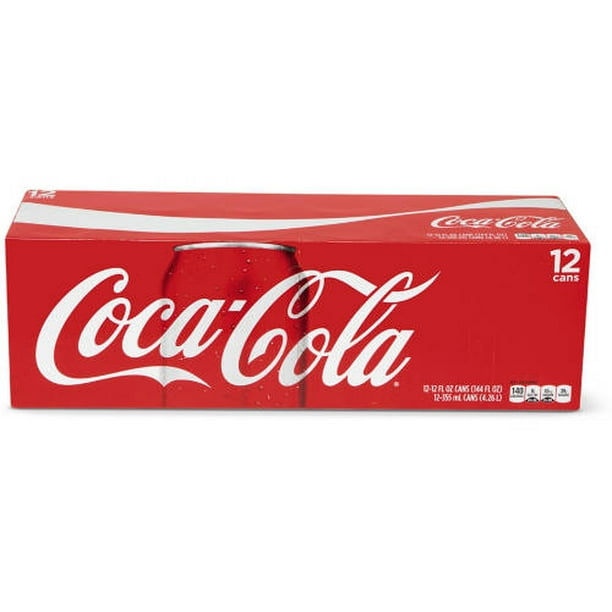 Coca Cola, 12-Pack Soda Cans, 12 oz - Walmart Business Supplies