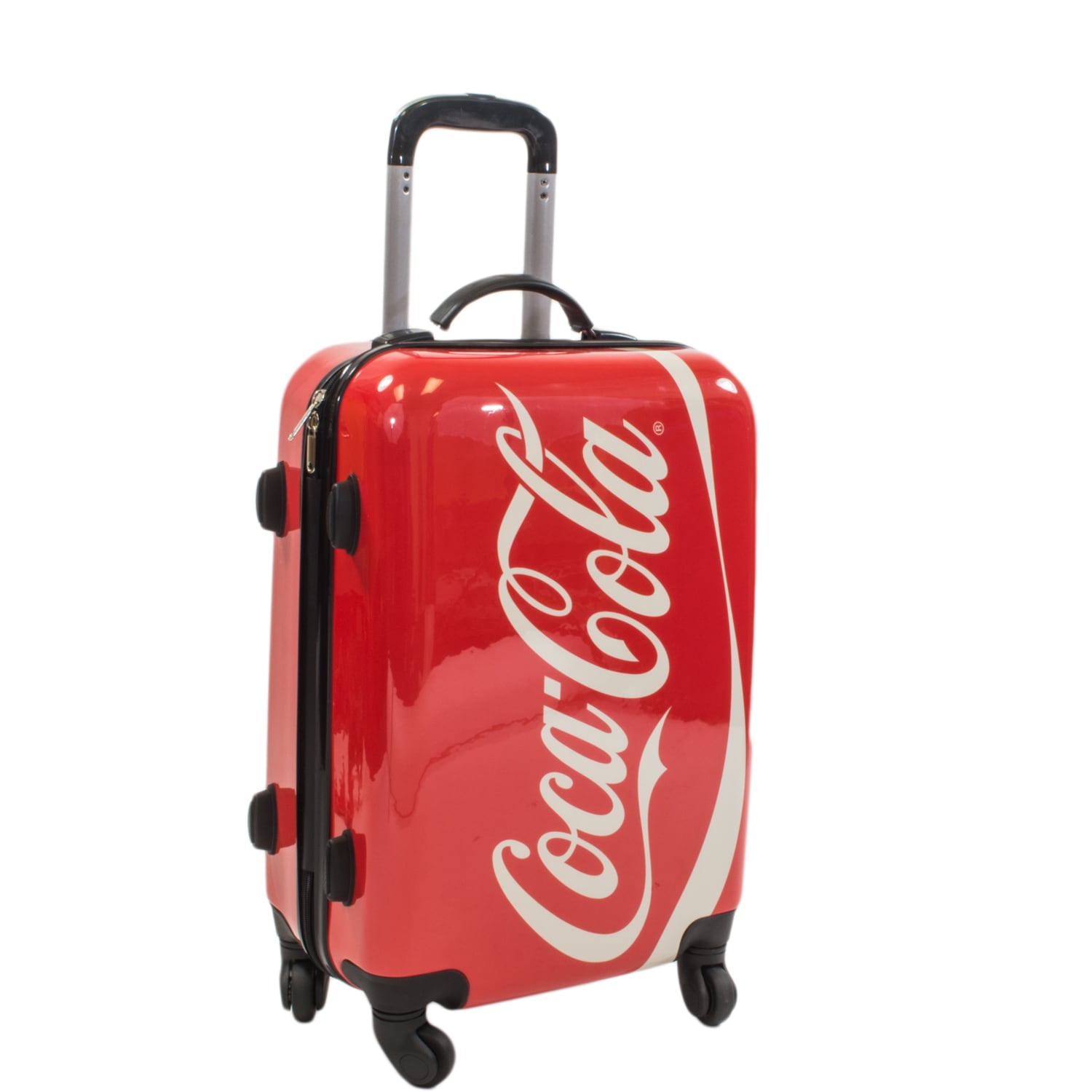 Coca-Cola 21" Unisex Spinner Pull Handle Luggage, Red - Walmart.com