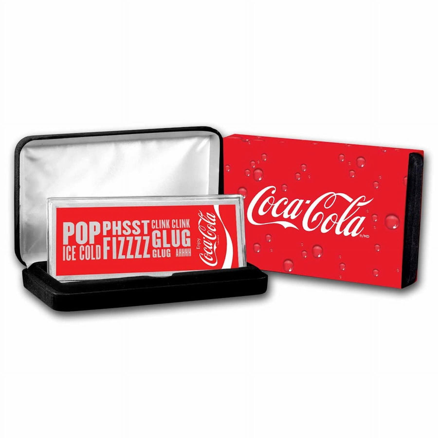Coca-Cola® 4 oz Silver Colorized Bar COA #6 - Walmart.com