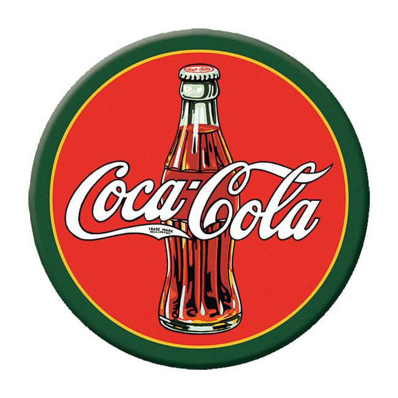 Coca-Cola 46852 Coca-Cola Round Logo Magnet - Walmart.com