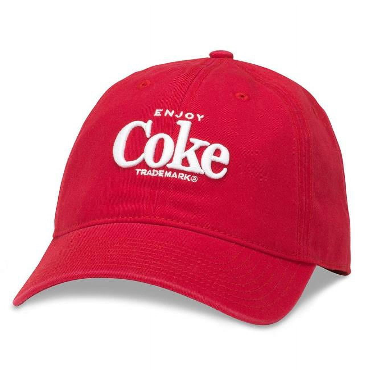 Coca-Cola 850205 Coca-Cola Coke Ballpark Curved Bill Cap - Walmart.com