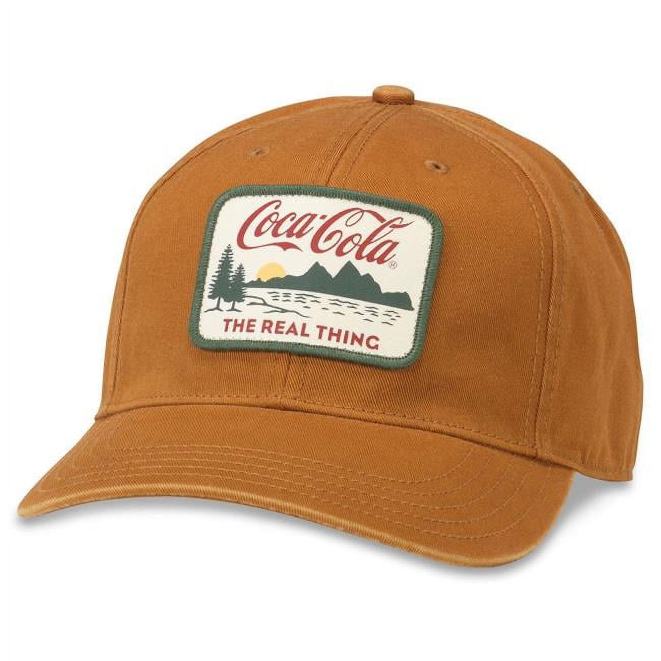 Coca-Cola 850482 Coca-Cola the Real Thing Patch Rounded Bill Adjustable ...