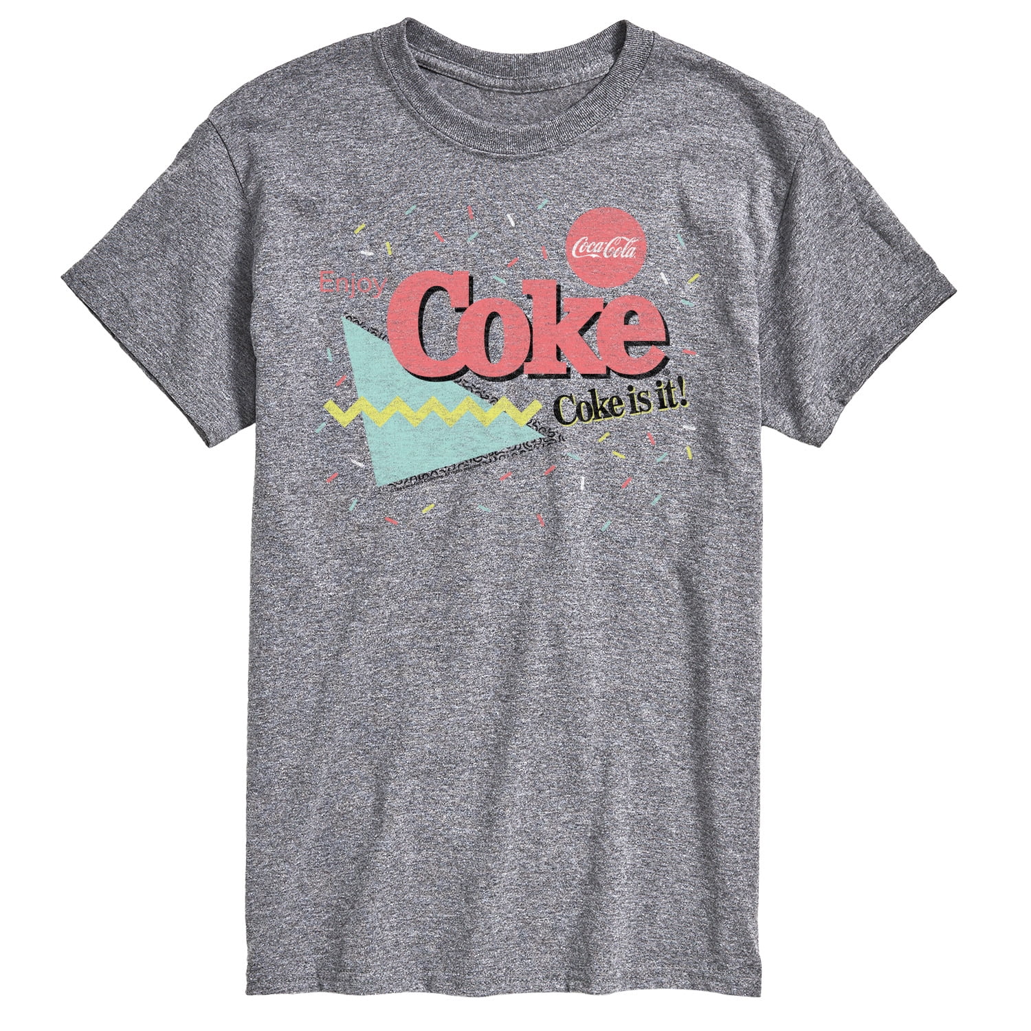 Coca-Cola - 90's Retro Style - Coke Is It - Men's Short Sleeve Graphic ...