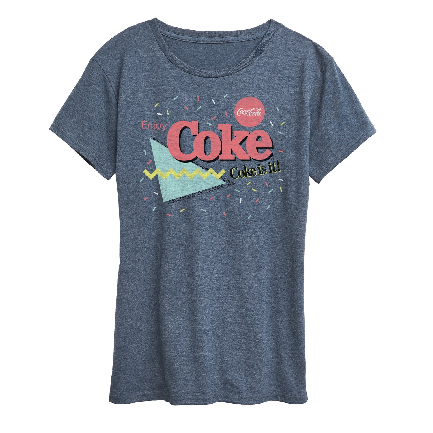 Coca-Cola - 90's Retro Style - Coke Is It - Women's Short Sleeve ...