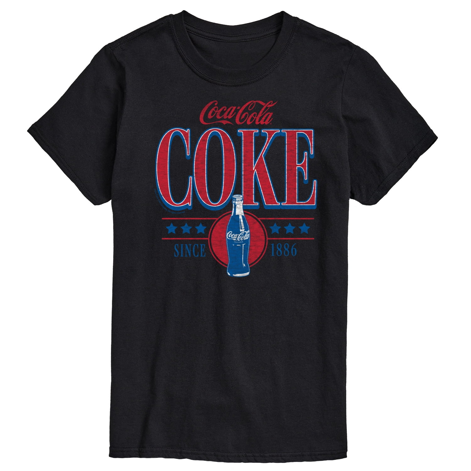 Coca-Cola - 90s Coke Collegiate Design - Men's Short Sleeve Graphic T ...