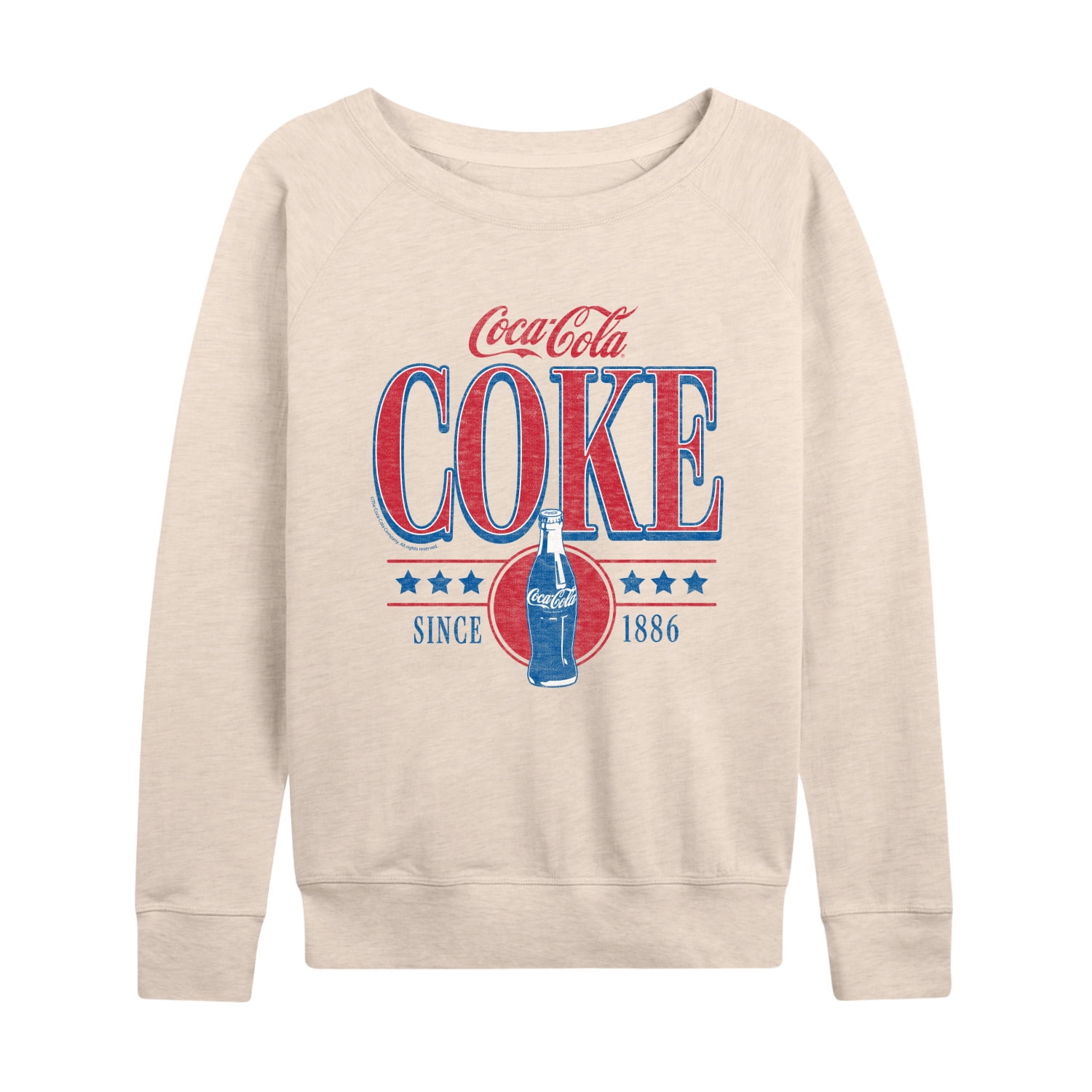 Coca-Cola - 90s Coke Collegiate Design - Women's Lightweight French ...
