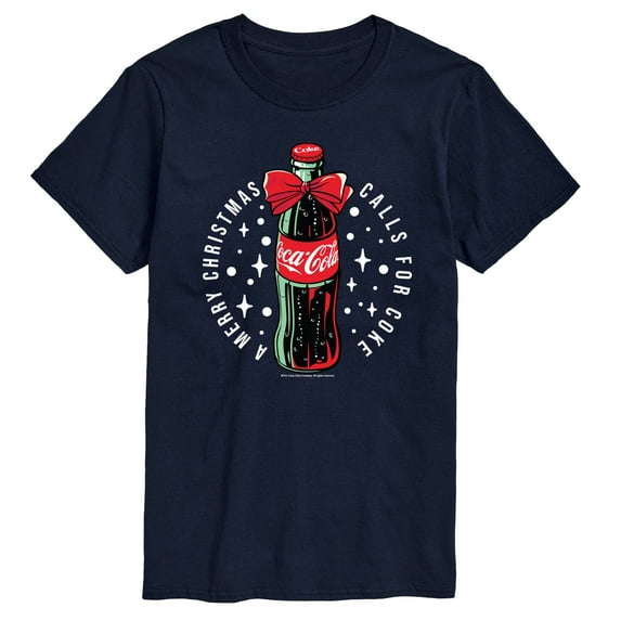Coca-Cola - A Merry Christmas Calls for Coke - Men's Short Sleeve ...