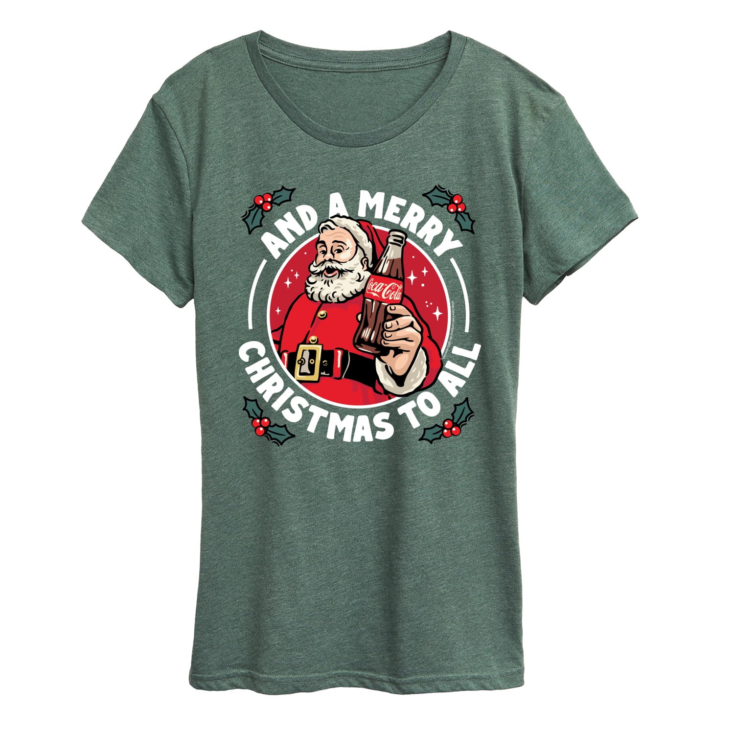 Coca-Cola - And A Merry Christmas To All Coke - Women's Short Sleeve ...