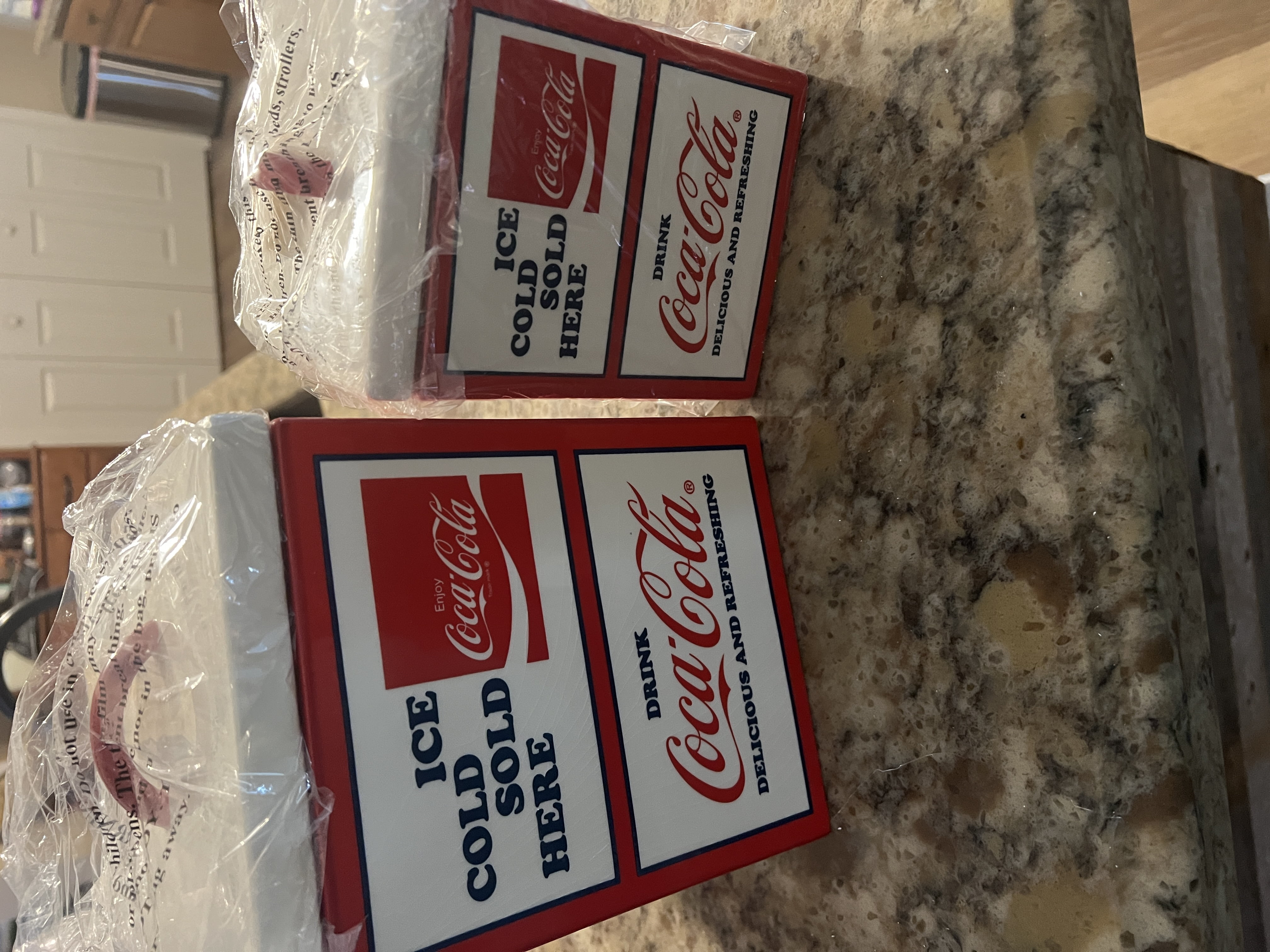 Coca Cola Canister Set-2 Piece - Walmart.com