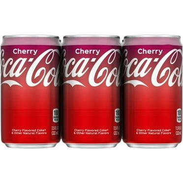 Coca-Cola Cherry Soda - 10pk/7.5 fl oz Mini-Cans - Walmart.com
