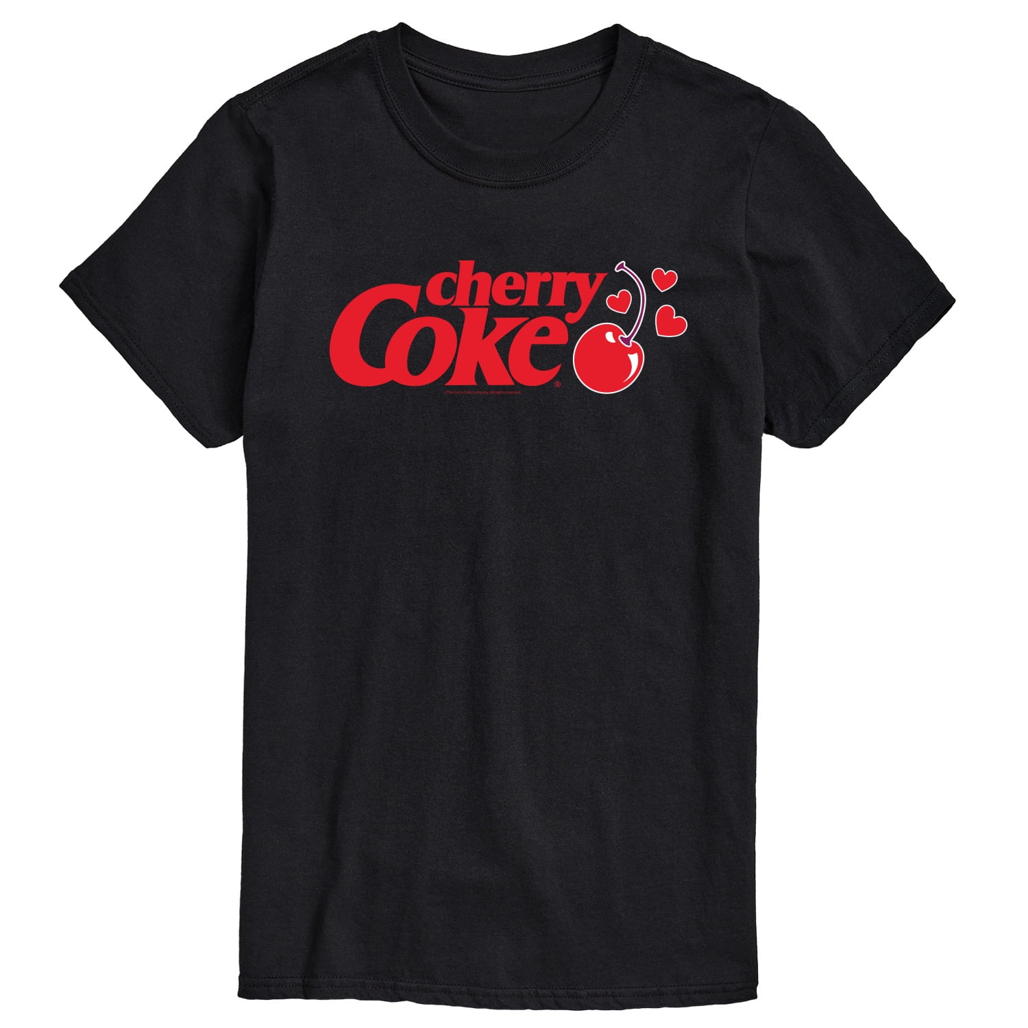 Coca-Cola - Cherry Coke Heart Cherry - Men's Short Sleeve T-Shirt ...