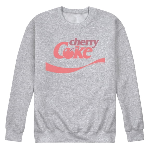 Coca-Cola - Cherry Coke - Men's Crew Fleece Sweatshirt - Walmart.com