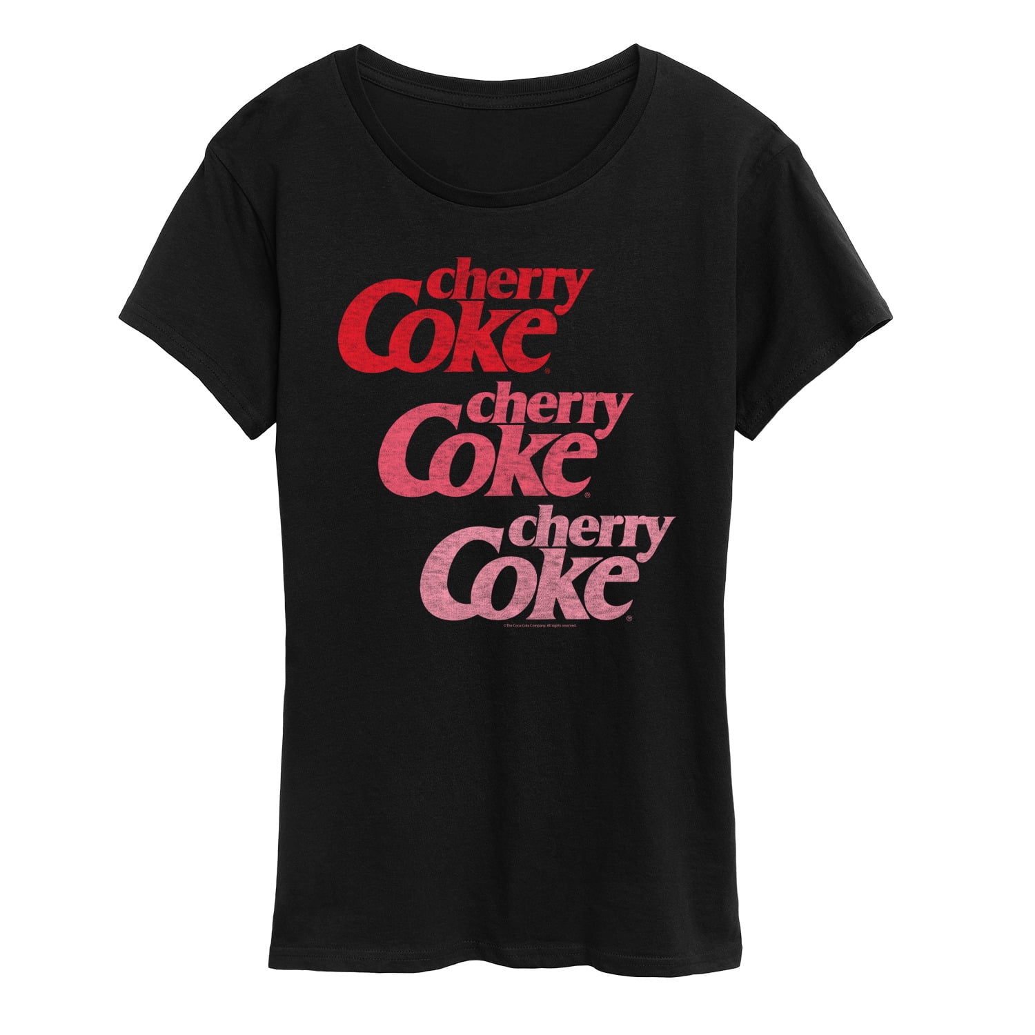 Coca-Cola - Cherry Coke Ombre Logo - Women's Short Sleeve Graphic T ...