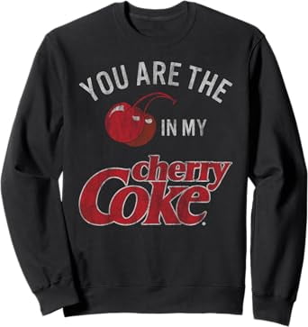 Coca-Cola - Cherry Coke You're The Cherry Sweatshirt - Walmart.com