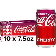 Coca-Cola Mini Cans, Convenient 8 Fluid Ounce Size, Economical Pack of ...