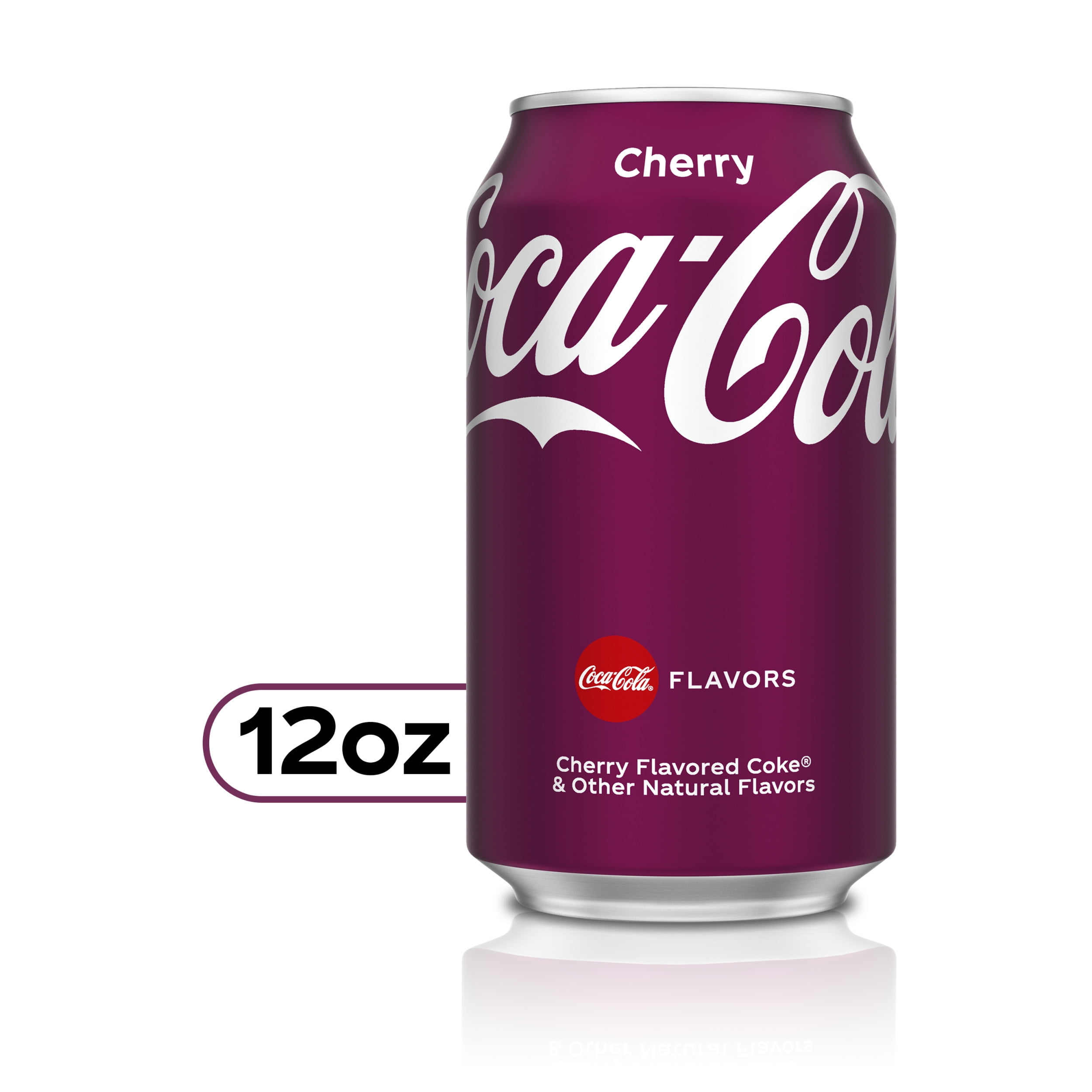 Coca-Cola Cherry Soda Soft Drink, 12 fl oz - Walmart.com