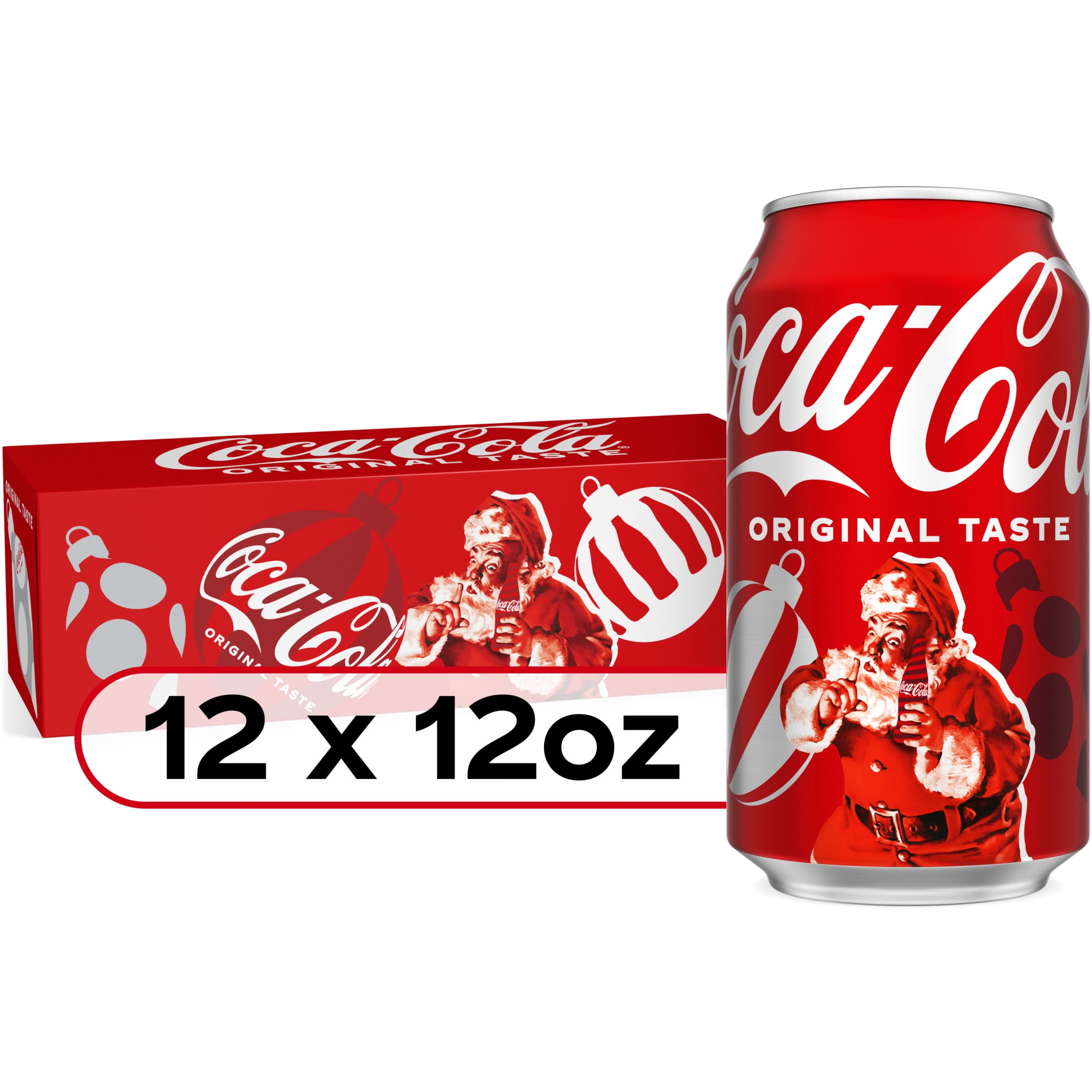 Coca-Cola Classic Soda Pop Fridge Pack, 12 fl oz Cans, 12 Pack ...