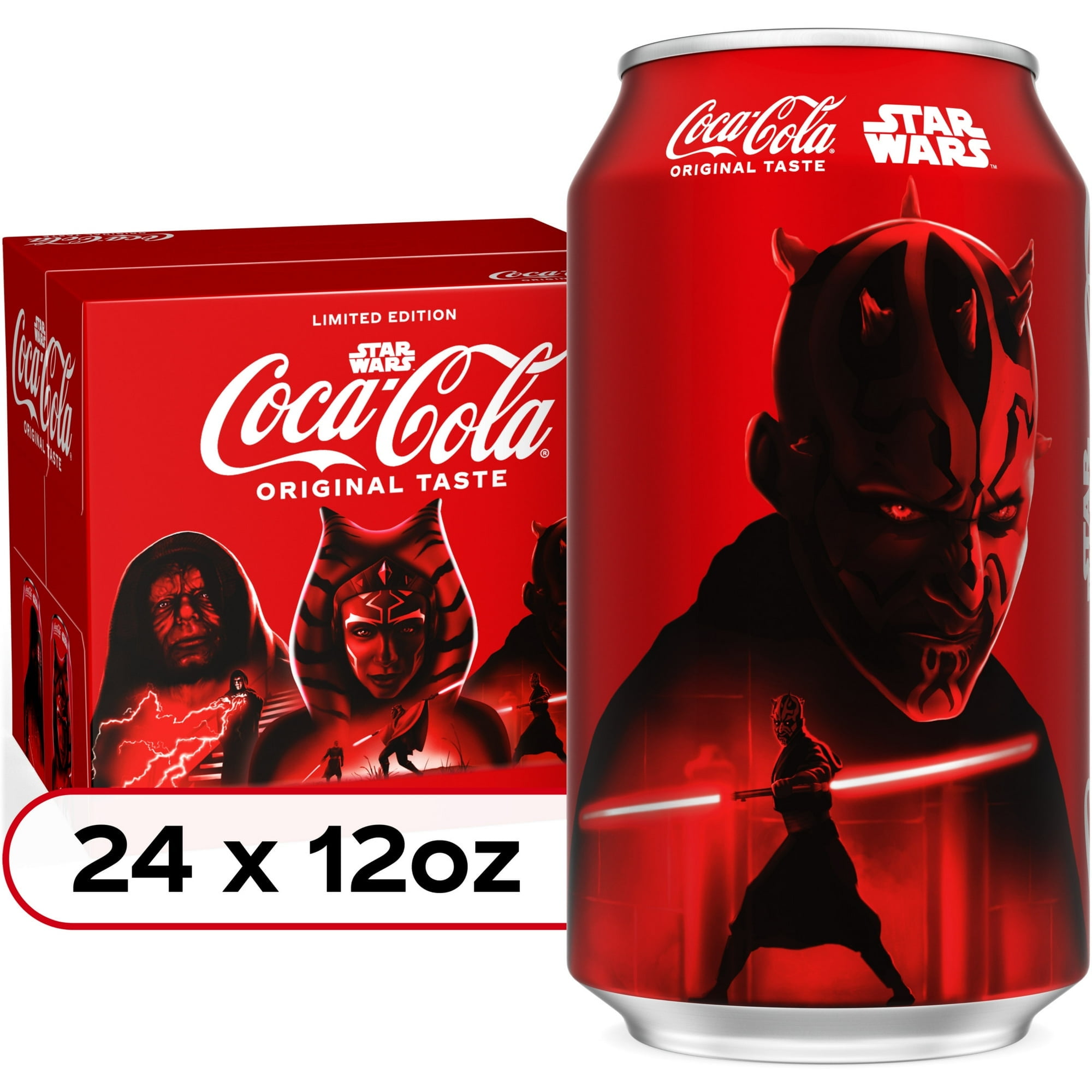 Coca-Cola Classic Soda Pop, 12 fl oz Cans, 24 Pack - Walmart.com