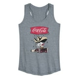 Coca-Cola - Coca Cola Cowboy - Women's Racerback Graphic Tank - Walmart.com