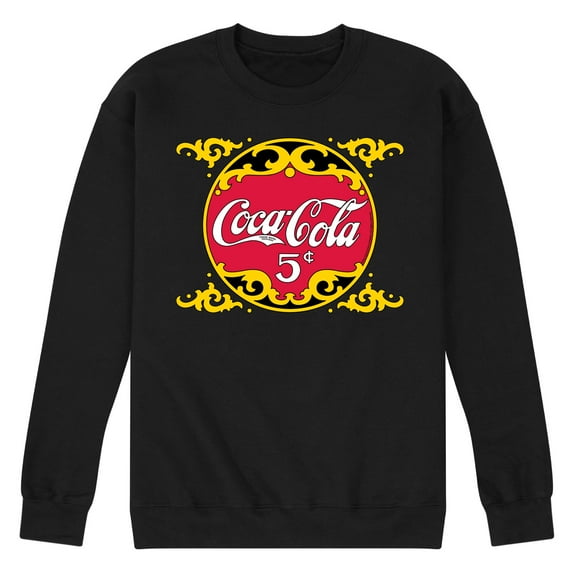 Coca-Cola - Coca Cola Heritage Logo - Men's Crew Fleece Sweatshirt ...