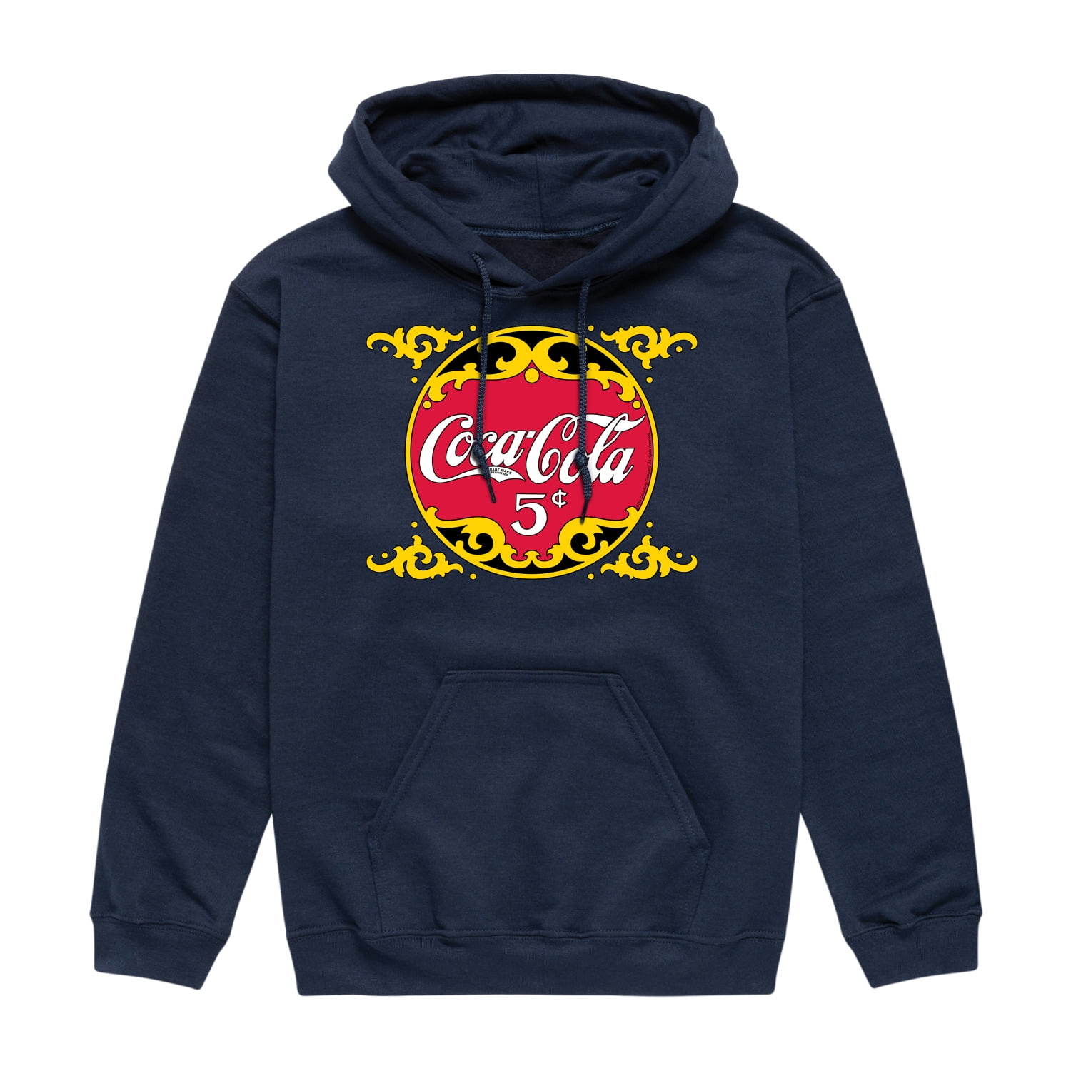 Coca-Cola - Coca Cola Heritage Logo - Men's Fleece Hoodie Sweatshirt ...